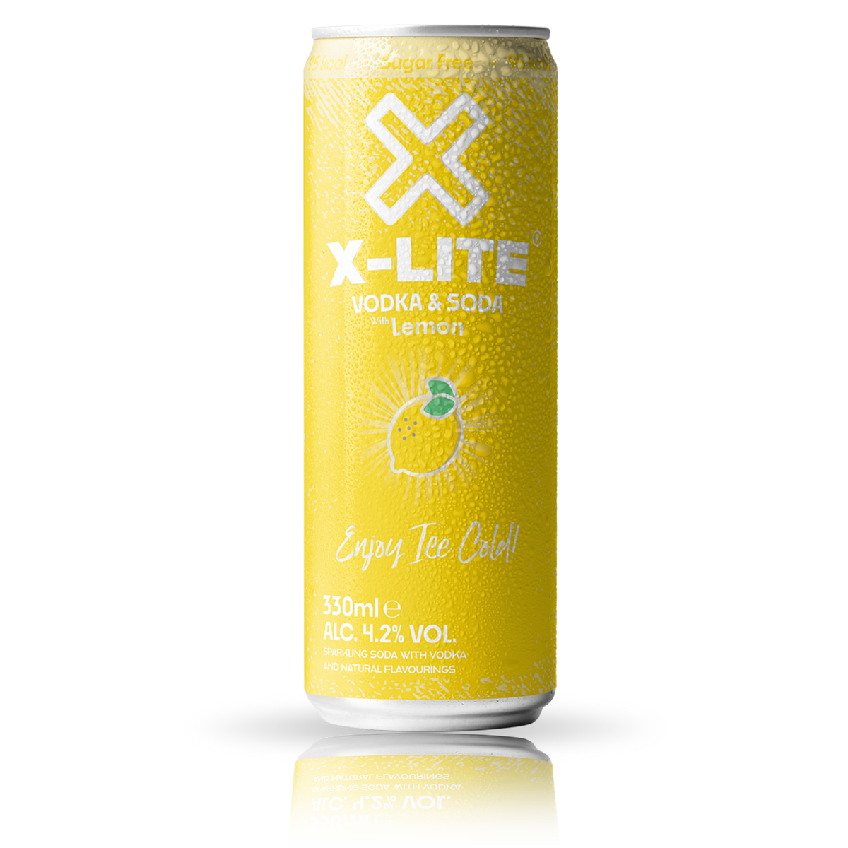 X-LITE | Sugar-Free Vodka & Soda with Bold Natural Flavours